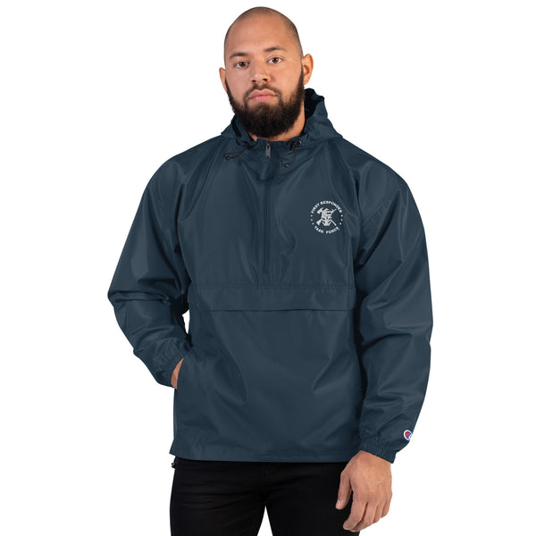 Unisex Champion® Packable Jacket | Camo, Navy, Blue | FRTF Branded (Em ...