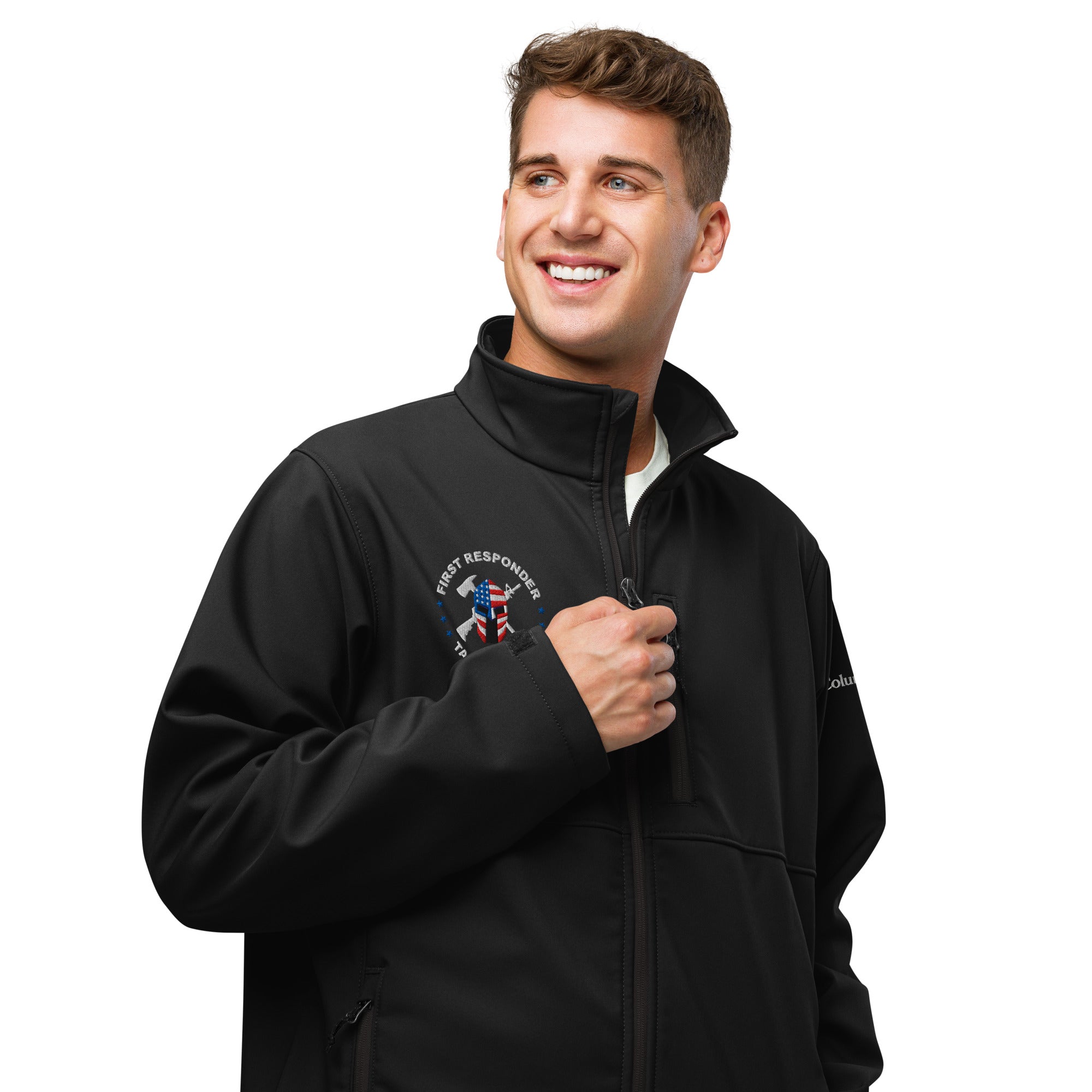 Columbia Soft Shell Jacket | Black | FRTF – Task Force Shop