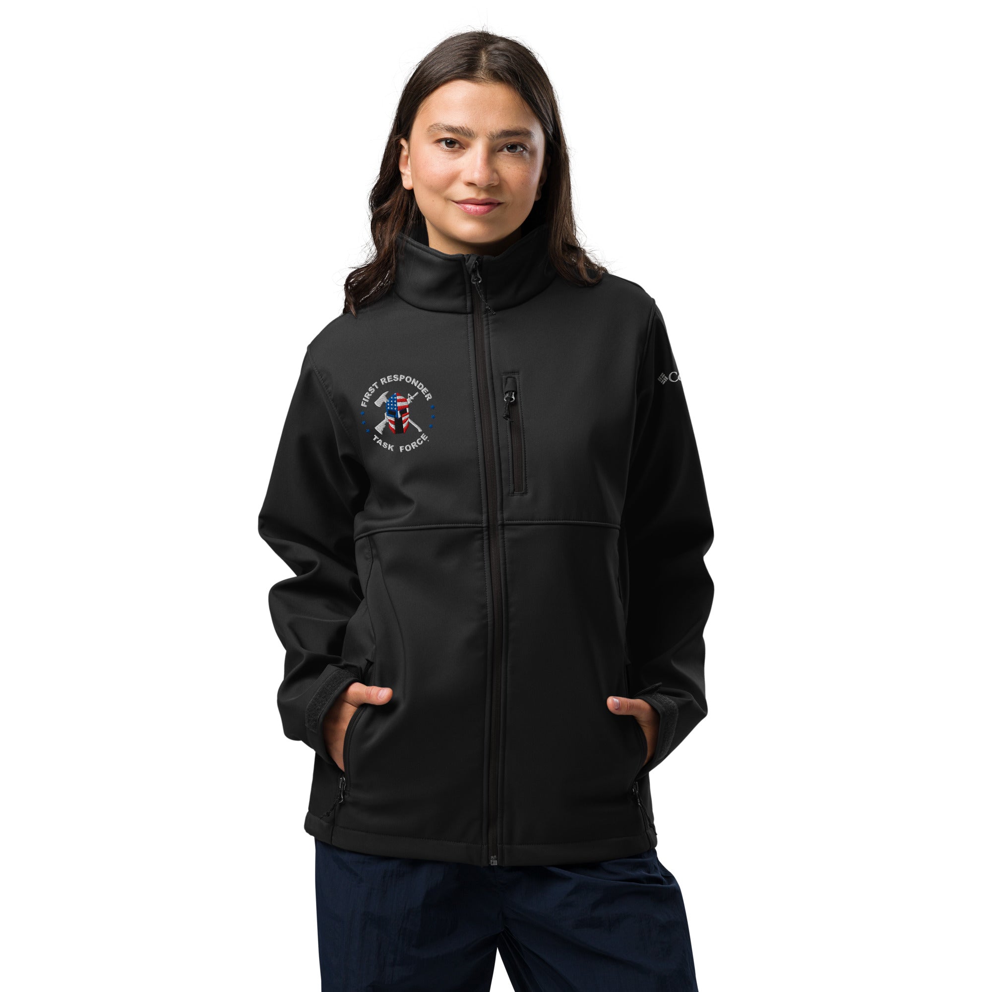 Columbia Soft Shell Jacket | Black | FRTF – Task Force Shop