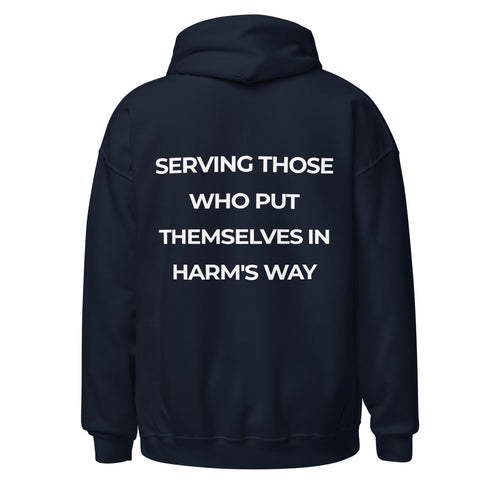 Unisex Hoodie| Navy Blue | FRTF Branded + Mission (Printed) – Task ...